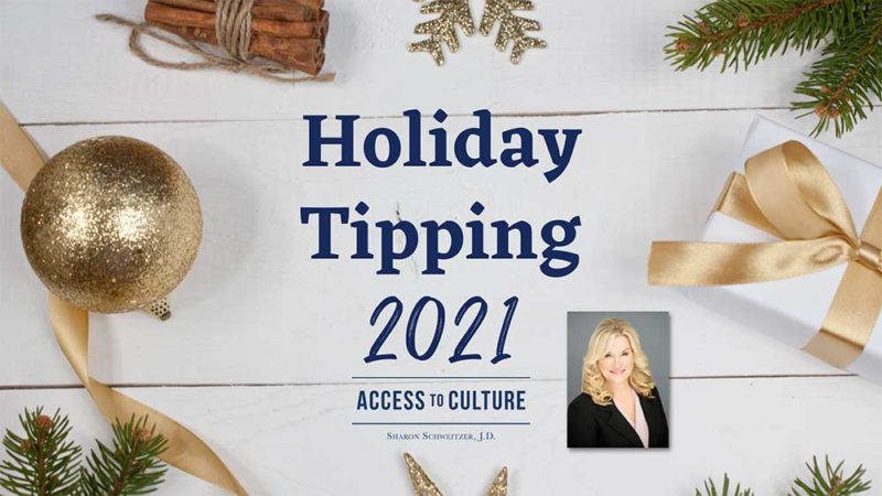Holiday Tipping as the Pandemic Grinds on in 2021 | Access to Culture